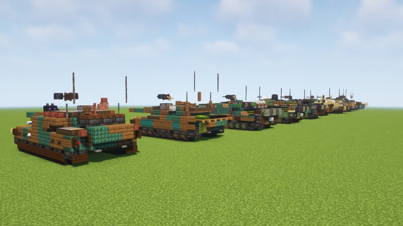 Main Battle Tanks Collection No.1 - 1.5:1 Scale tanks (Download ...