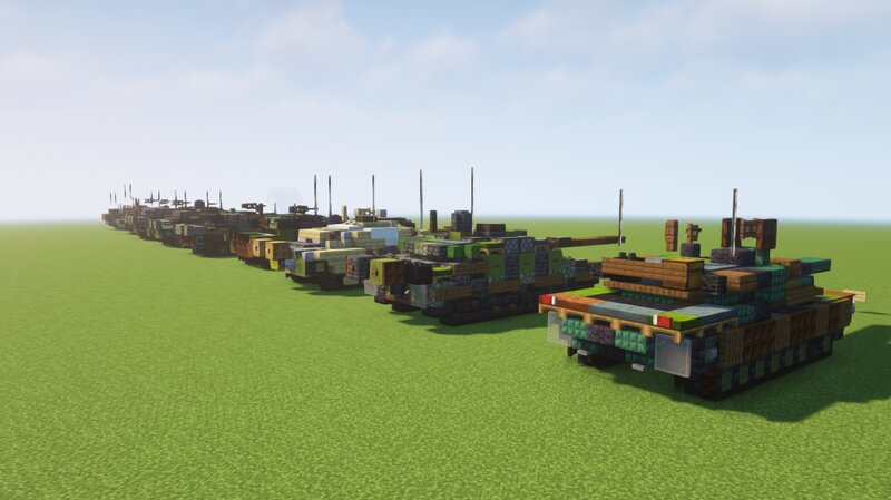 Main Battle Tanks Collection No.1 - 1.5:1 Scale tanks (Download ...