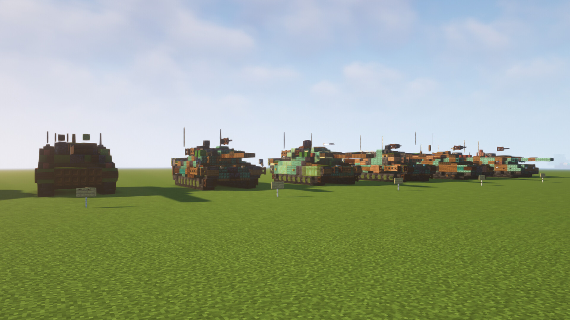 Main Battle Tanks Collection No.1 - 1.5:1 Scale tanks (Download ...