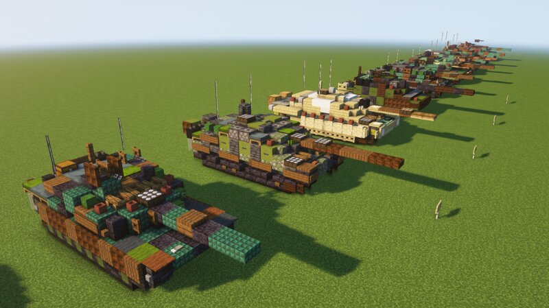 Main Battle Tanks Collection No.1 - 1.5:1 Scale tanks (Download ...