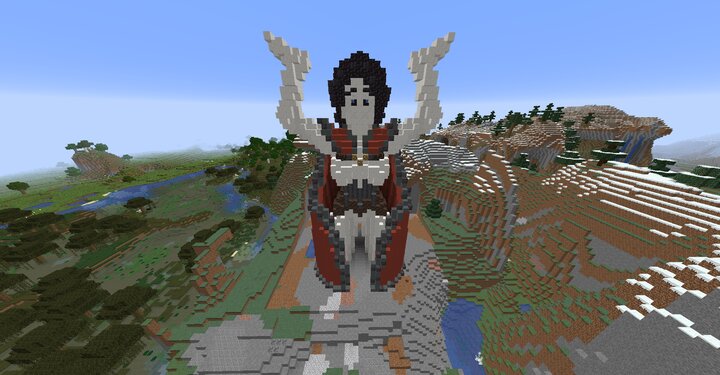 FemaleStatue Minecraft Map