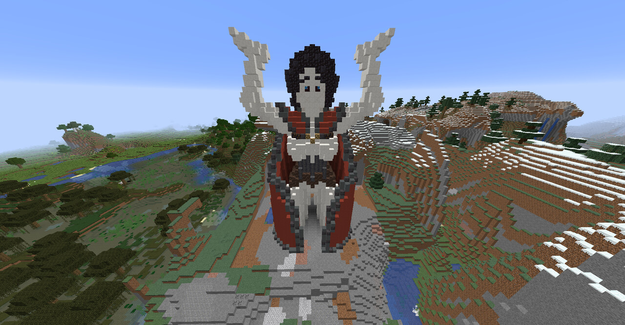 FemaleStatue Minecraft Map