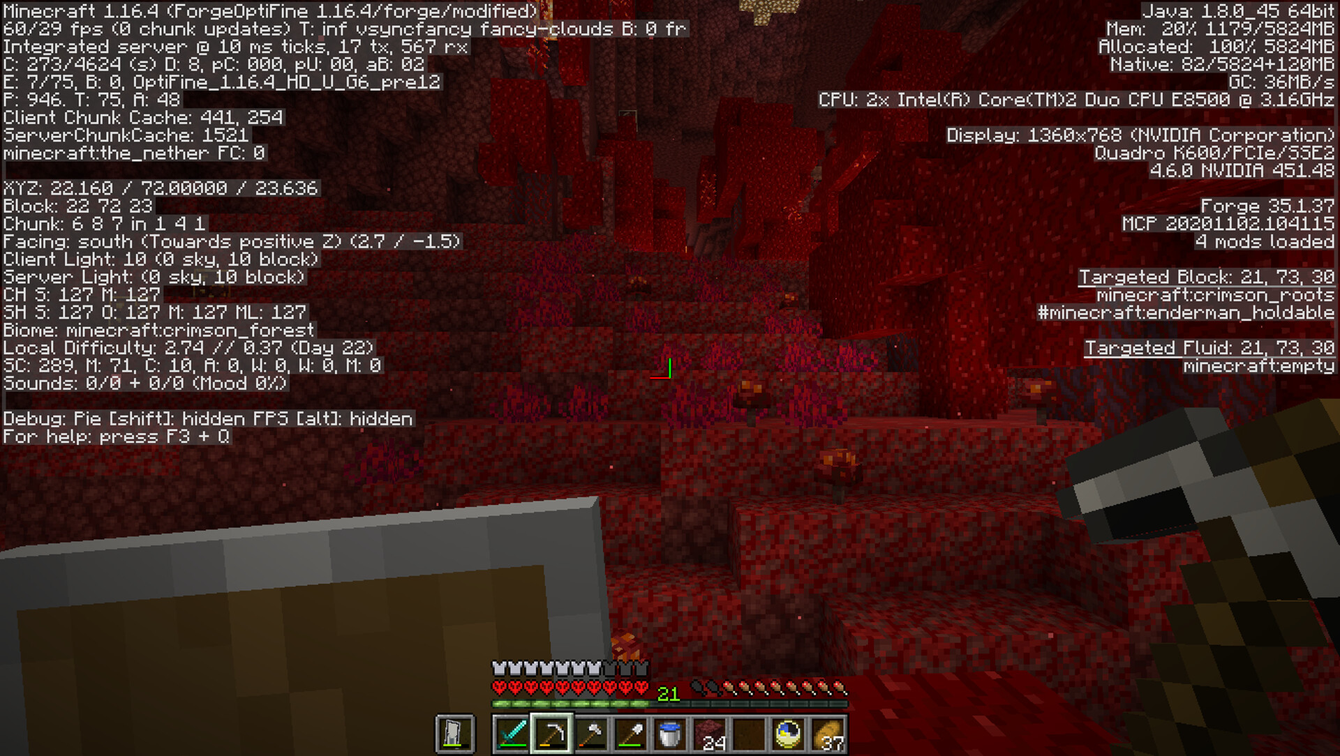 Hardcore World 1.16 Minecraft Map