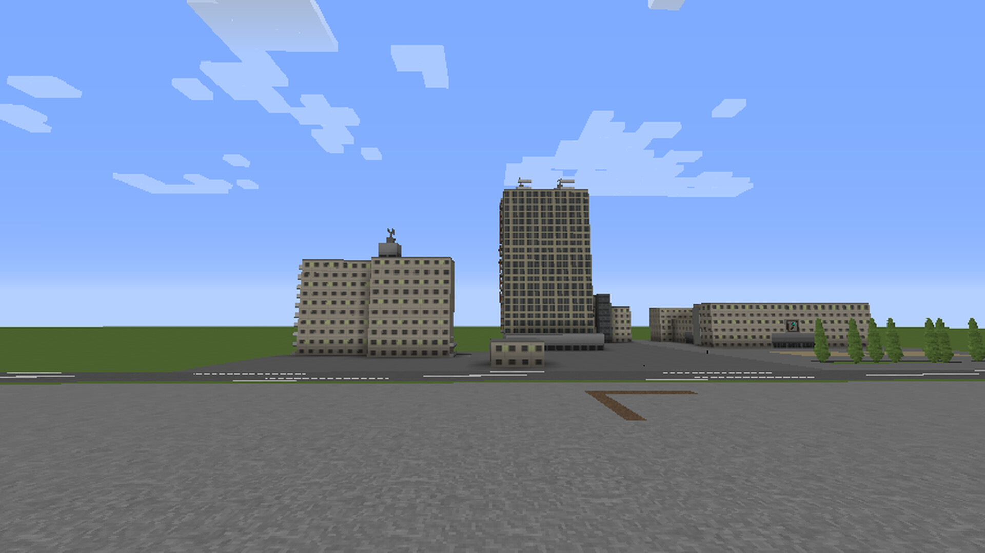 North Korea Replica-Pyongyang Project Minecraft Map