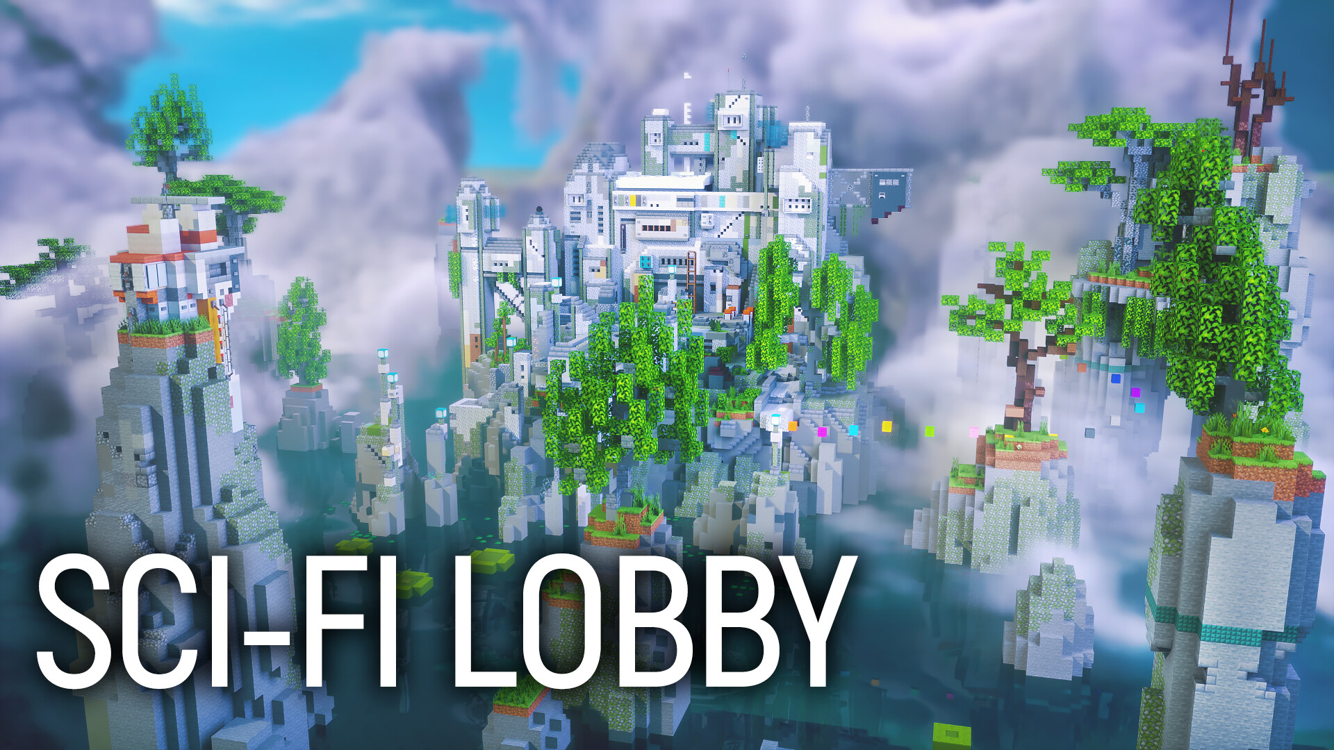 Sci-fi Lobby | FREE DOWNLOAD Minecraft Map