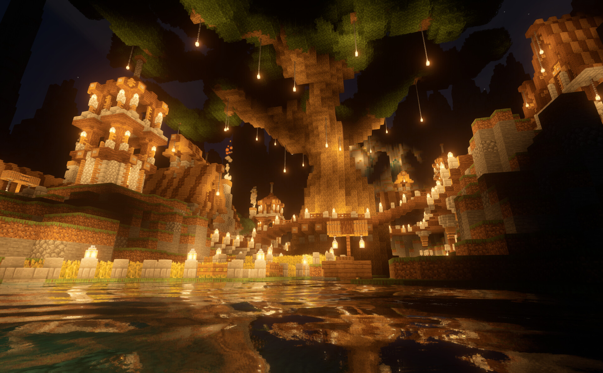 Ravine Village COMPLETE Minecraft Map