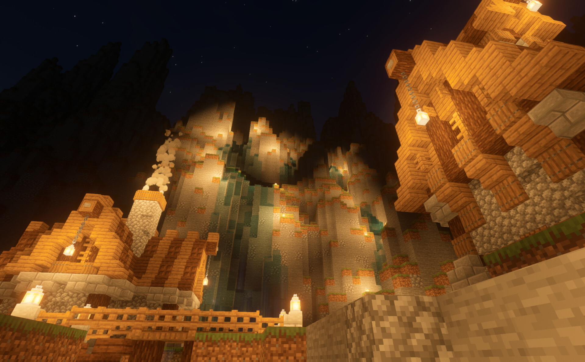 Ravine Village COMPLETE Minecraft Map
