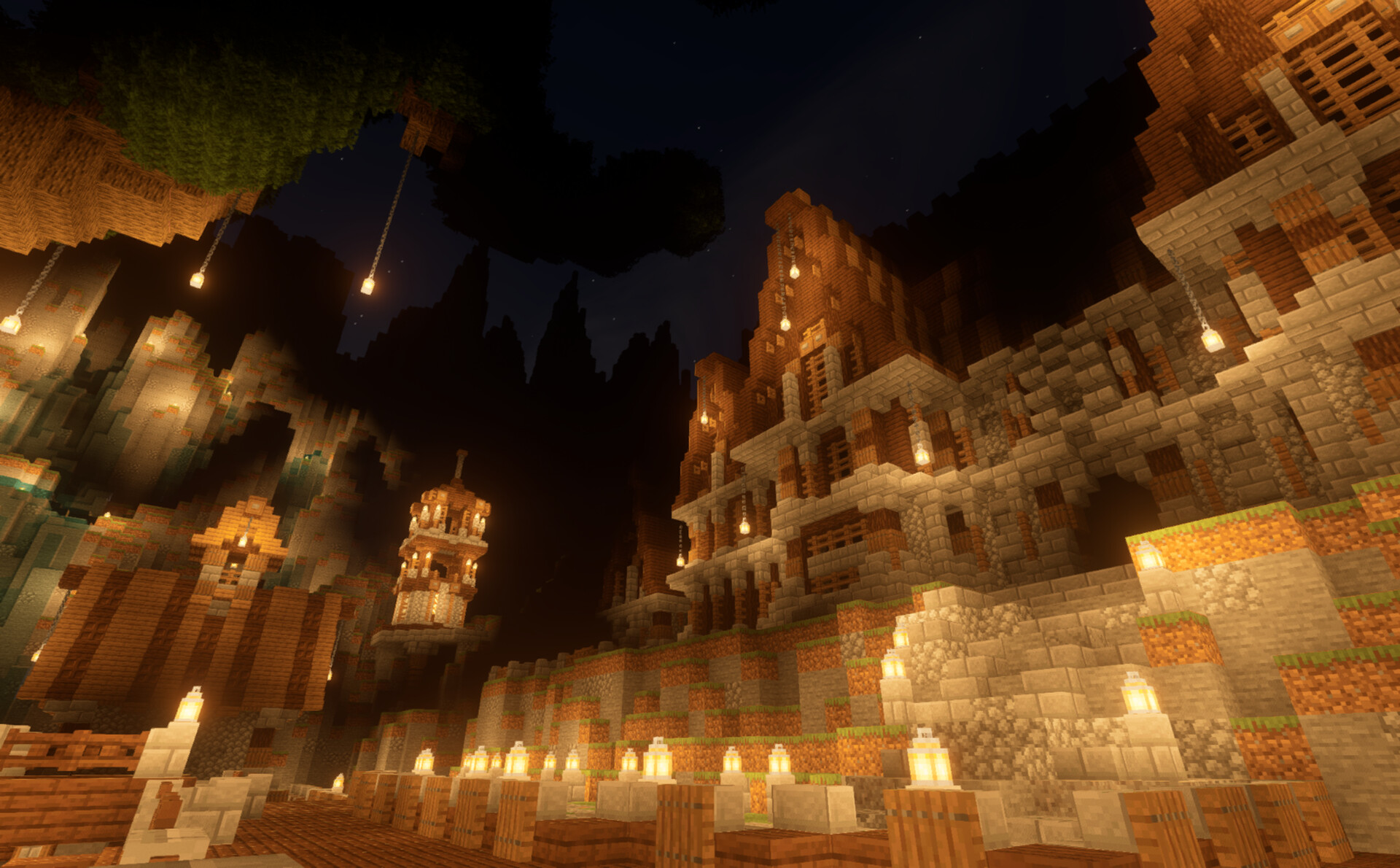 Ravine Village COMPLETE Minecraft Map