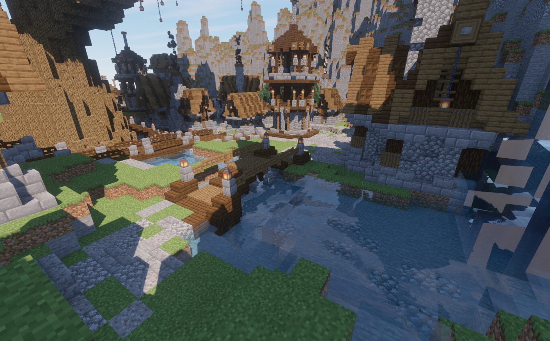 Ravine Village COMPLETE Minecraft Map