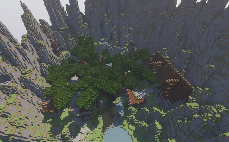 Ravine Village COMPLETE Minecraft Map