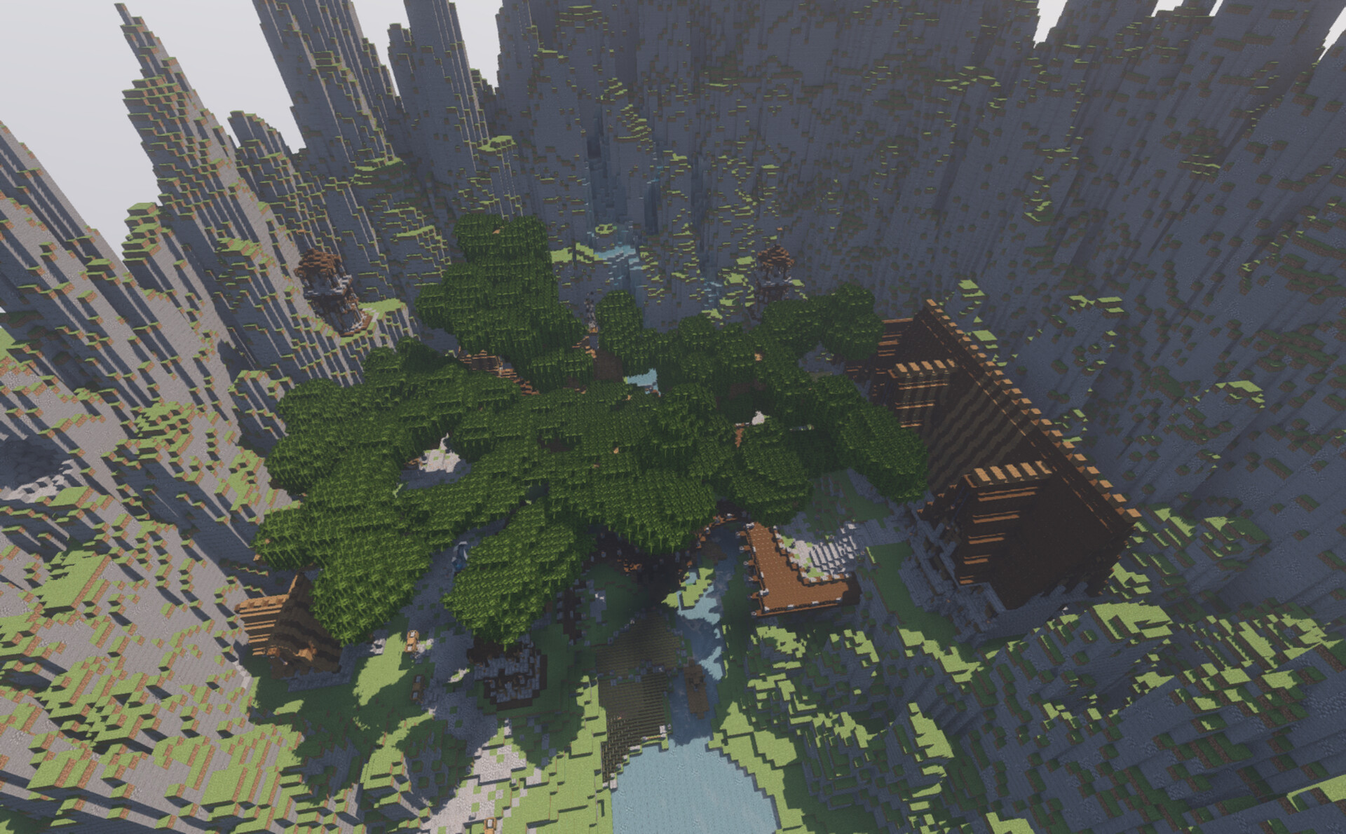 Ravine Village COMPLETE Minecraft Map