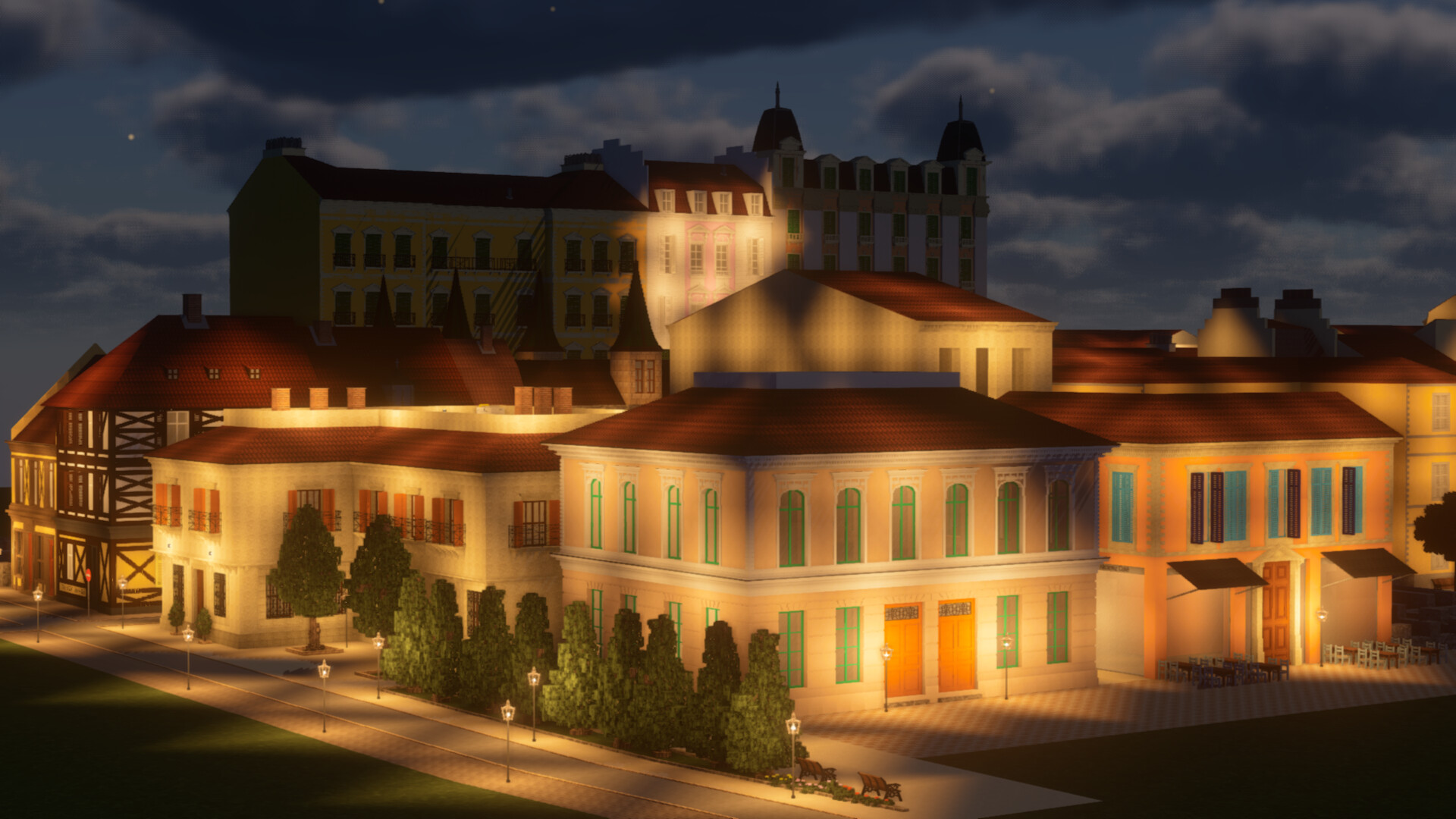 Minecraft | Mediterranean City | Little Tiles | Part 13 Minecraft Map