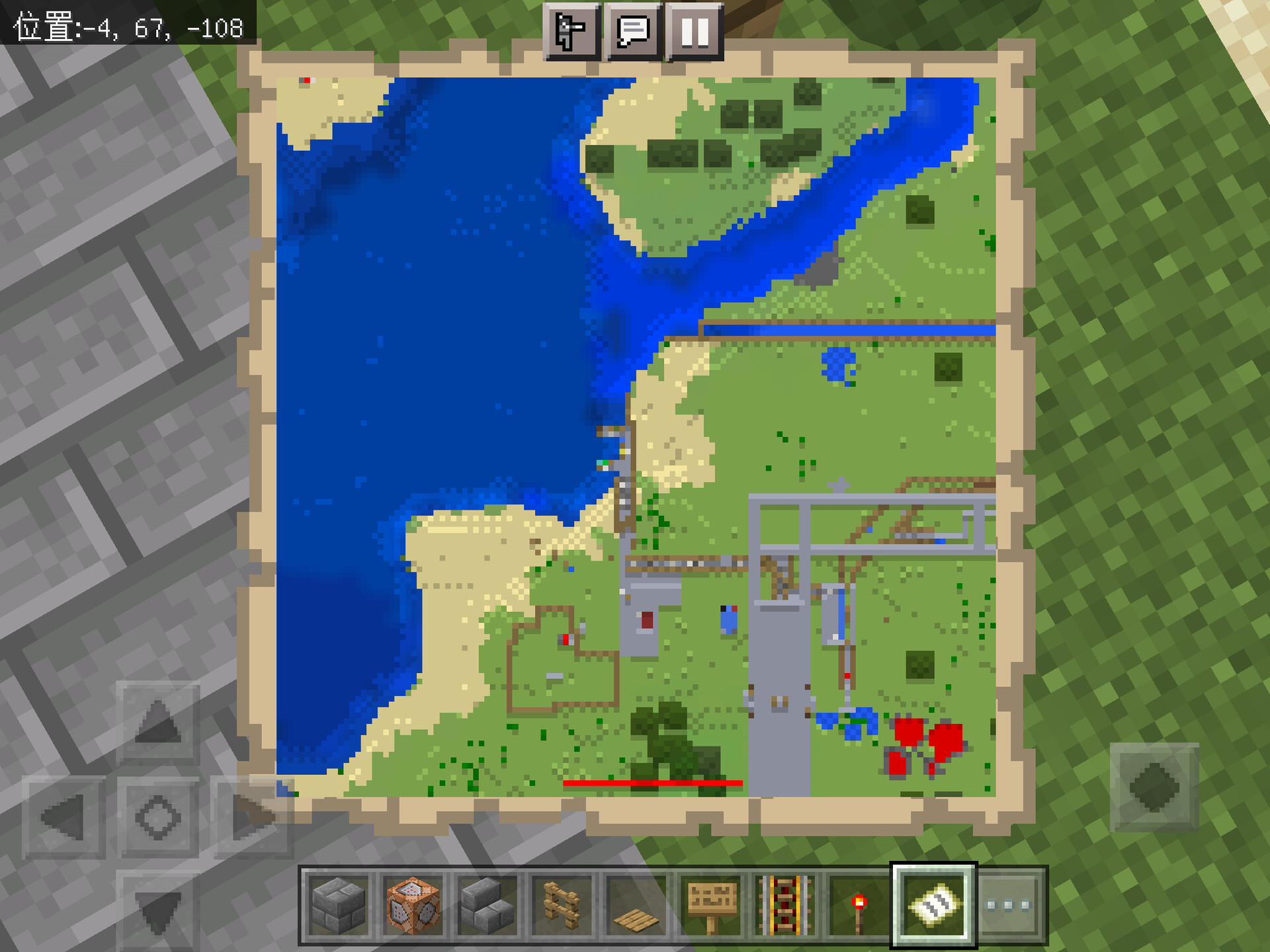 golden map 黃金地圖 Minecraft Map