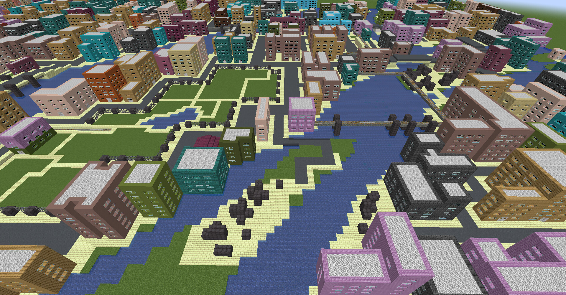 GTA 1 LIBERTY CITY MAP!! Minecraft Map