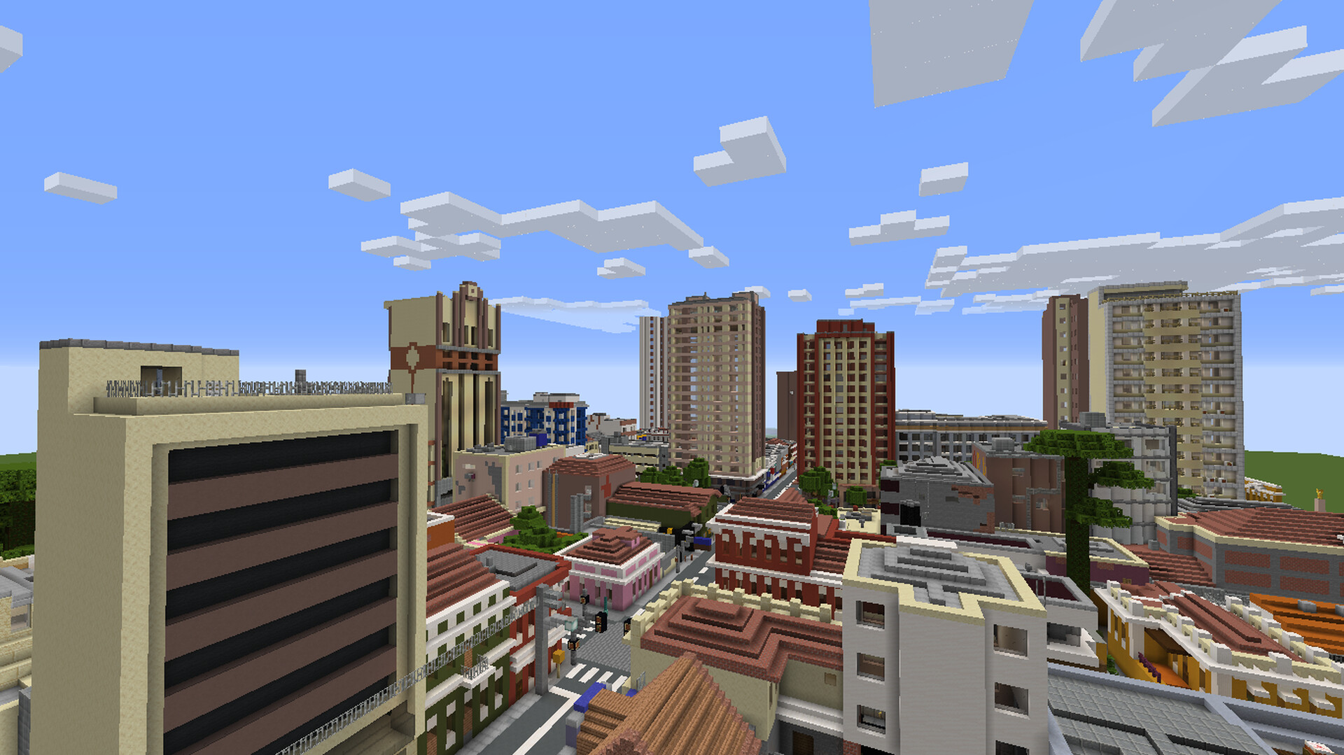 Curitiba, Brazil Minecraft Map