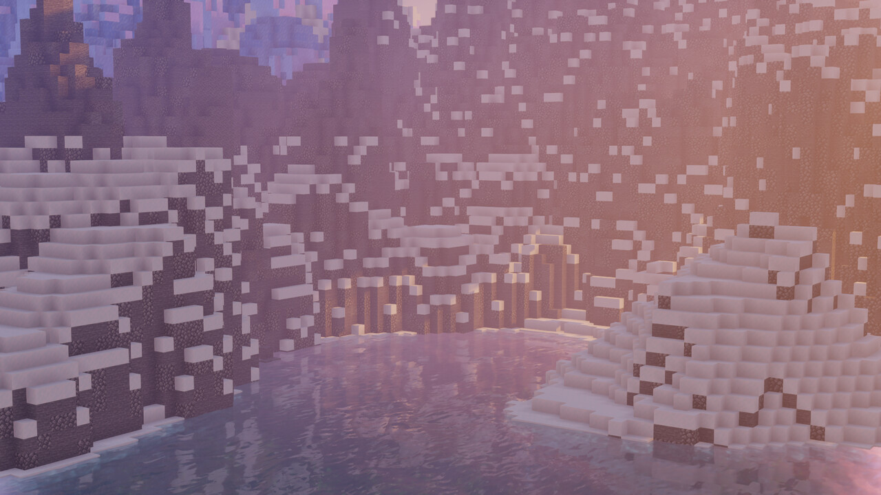 Snowy Cliffs +(read desc) Minecraft Map