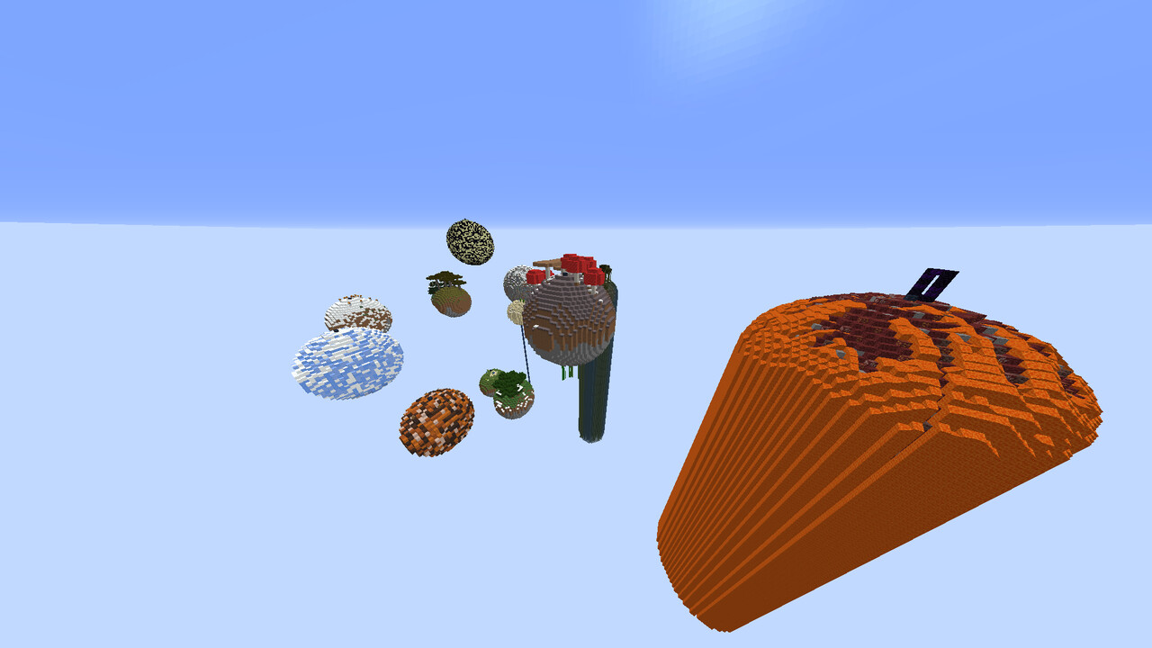 Biome Planets (1.17 Updated) Minecraft Map