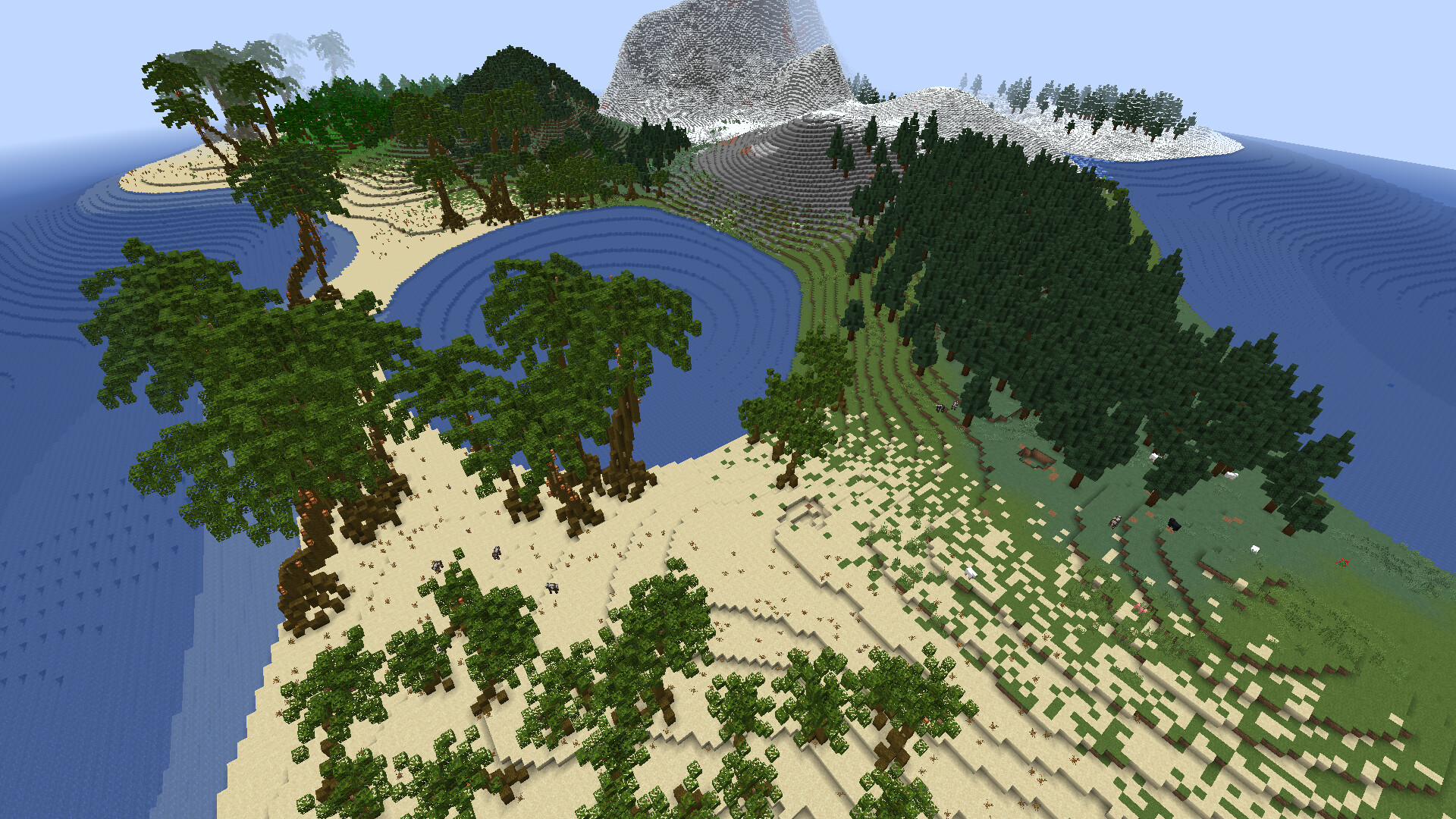 "Vulcan Island" Minecraft Map