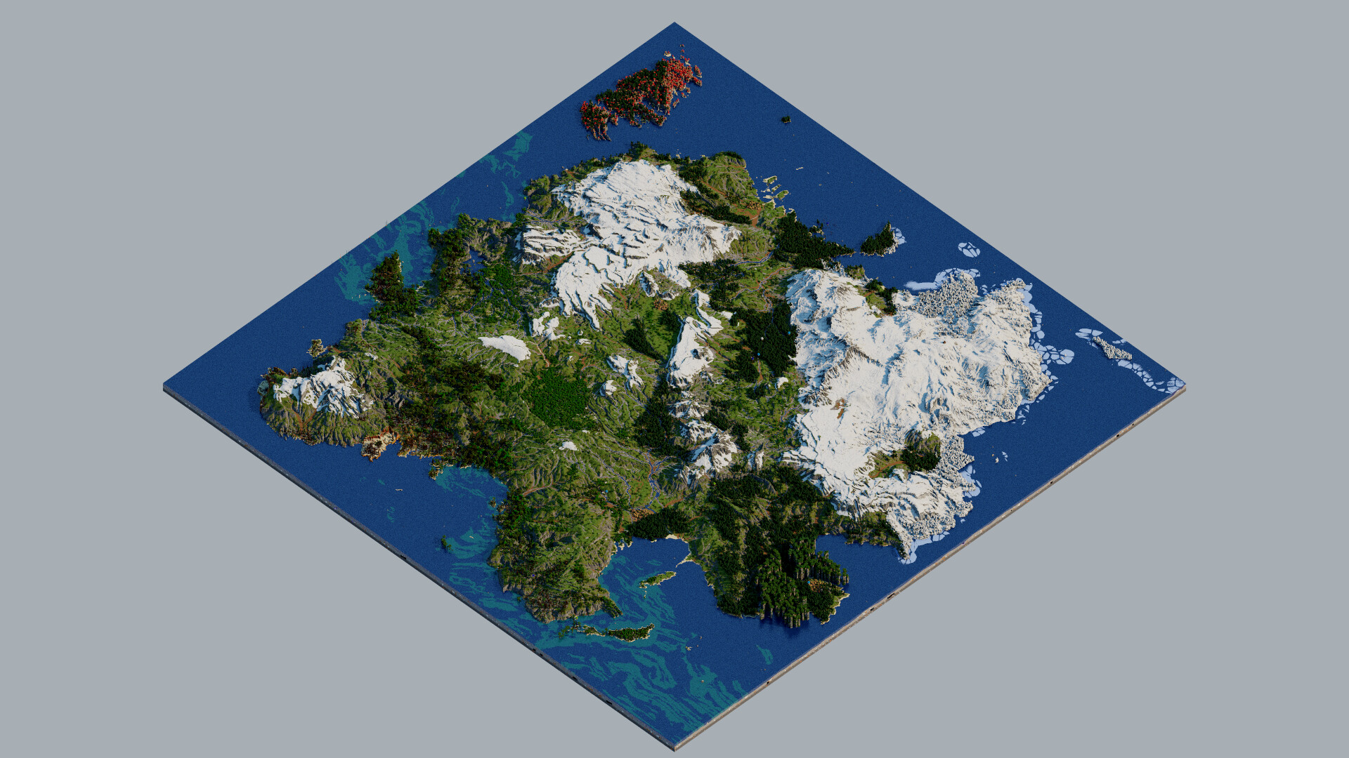 Cekageon - Snowy Highland Plains and Forest Tales (Download, 4k, 1.17 ...