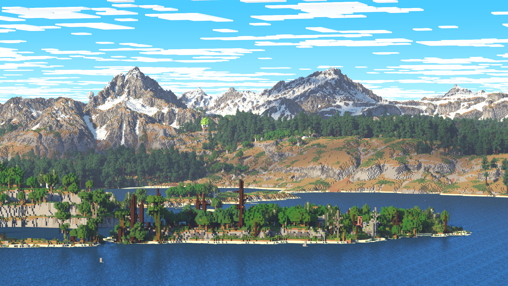 Cekageon - Snowy Highland Plains and Forest Tales (Download, 4k, 1.17 ...