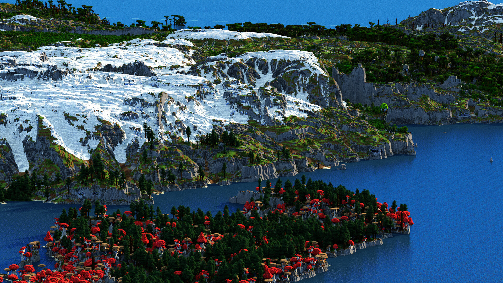 Cekageon - Snowy Highland Plains and Forest Tales (Download, 4k, 1.17 ...