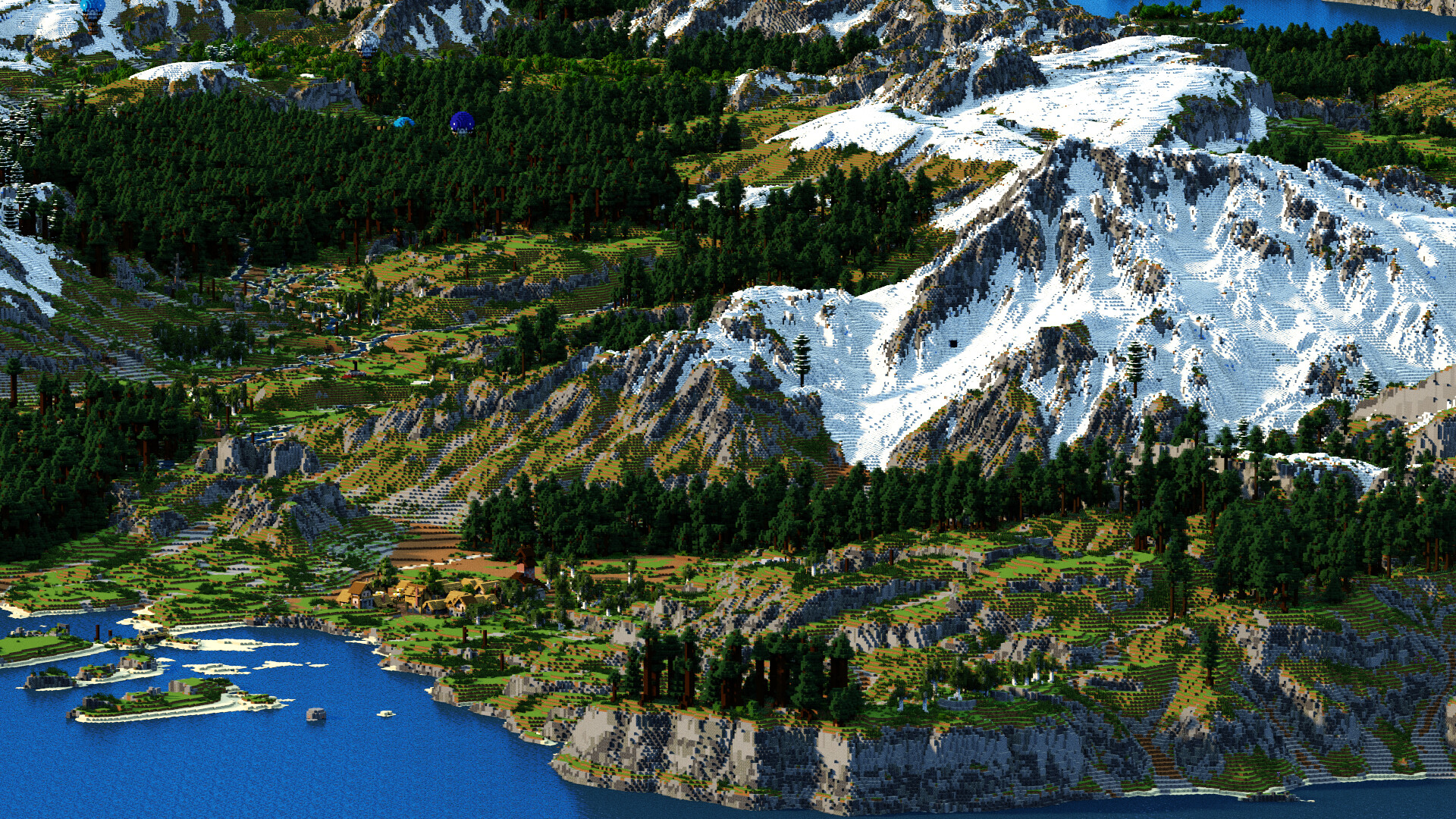 Cekageon - Snowy Highland Plains and Forest Tales (Download, 4k, 1.17 ...