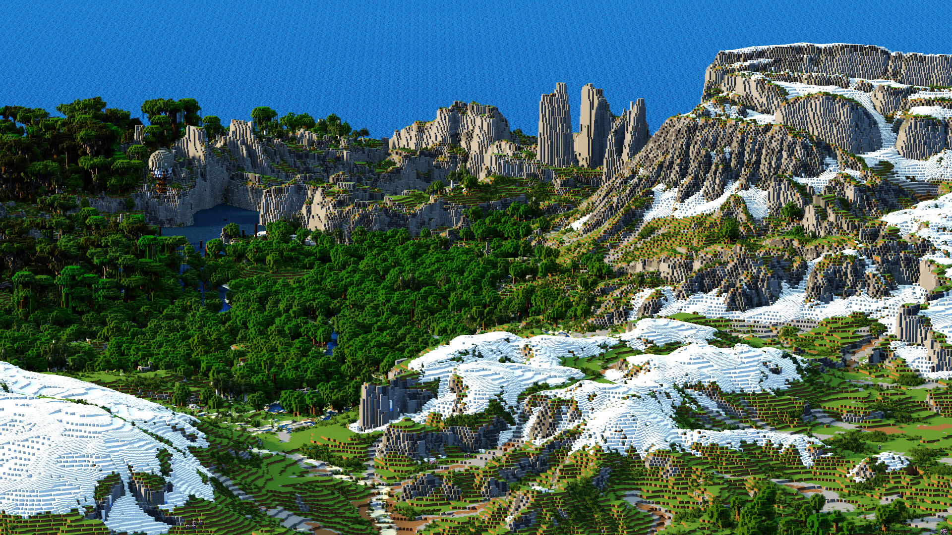 Cekageon - Snowy Highland Plains and Forest Tales (Download, 4k, 1.17 ...