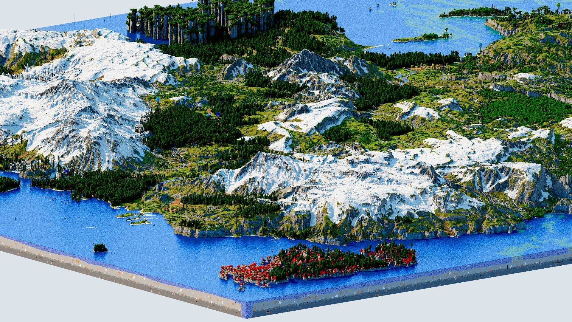 Cekageon - Snowy Highland Plains and Forest Tales (Download, 4k, 1.17 ...