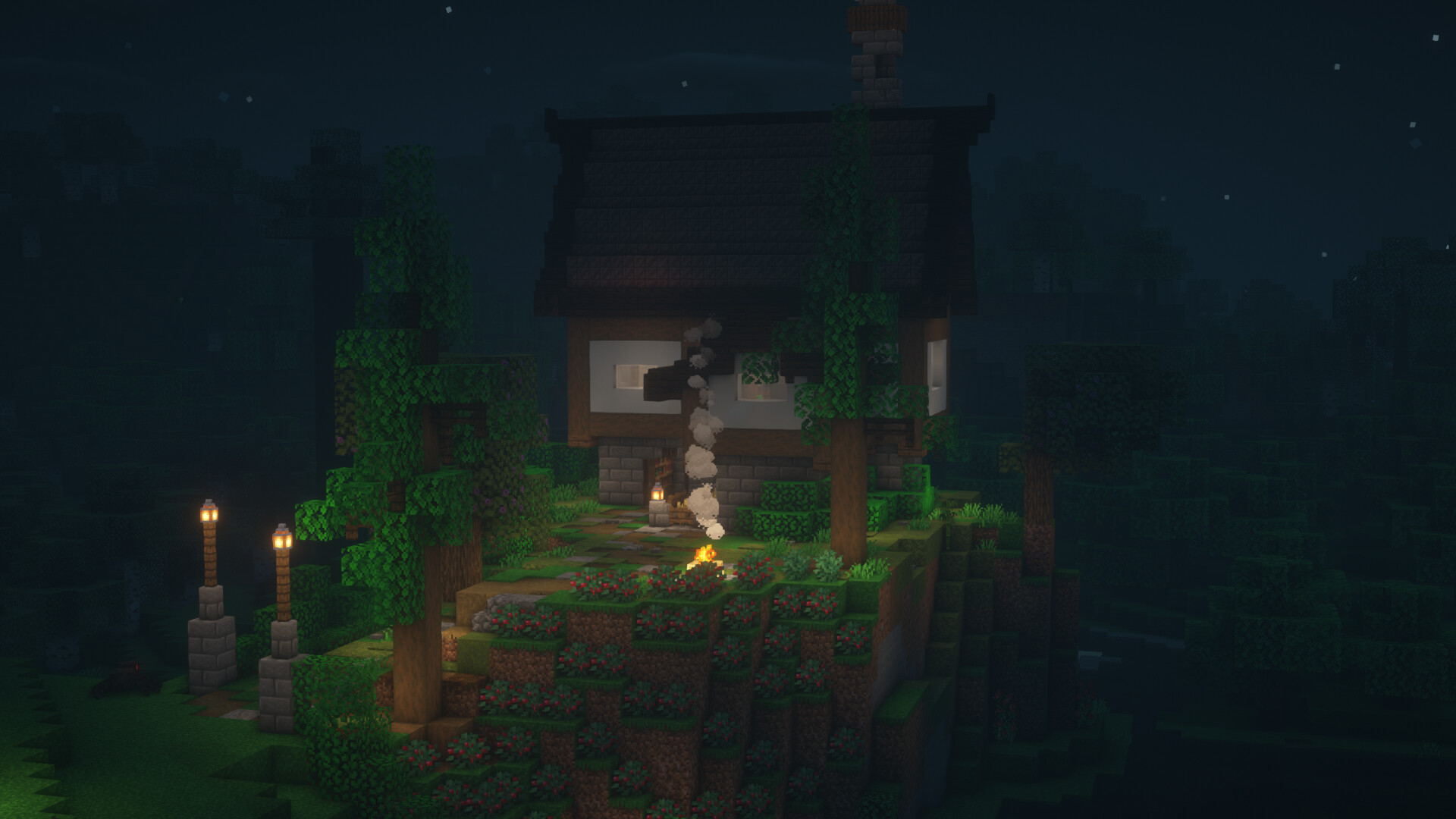 Copper roofed house -Fondue#0001 Minecraft Map