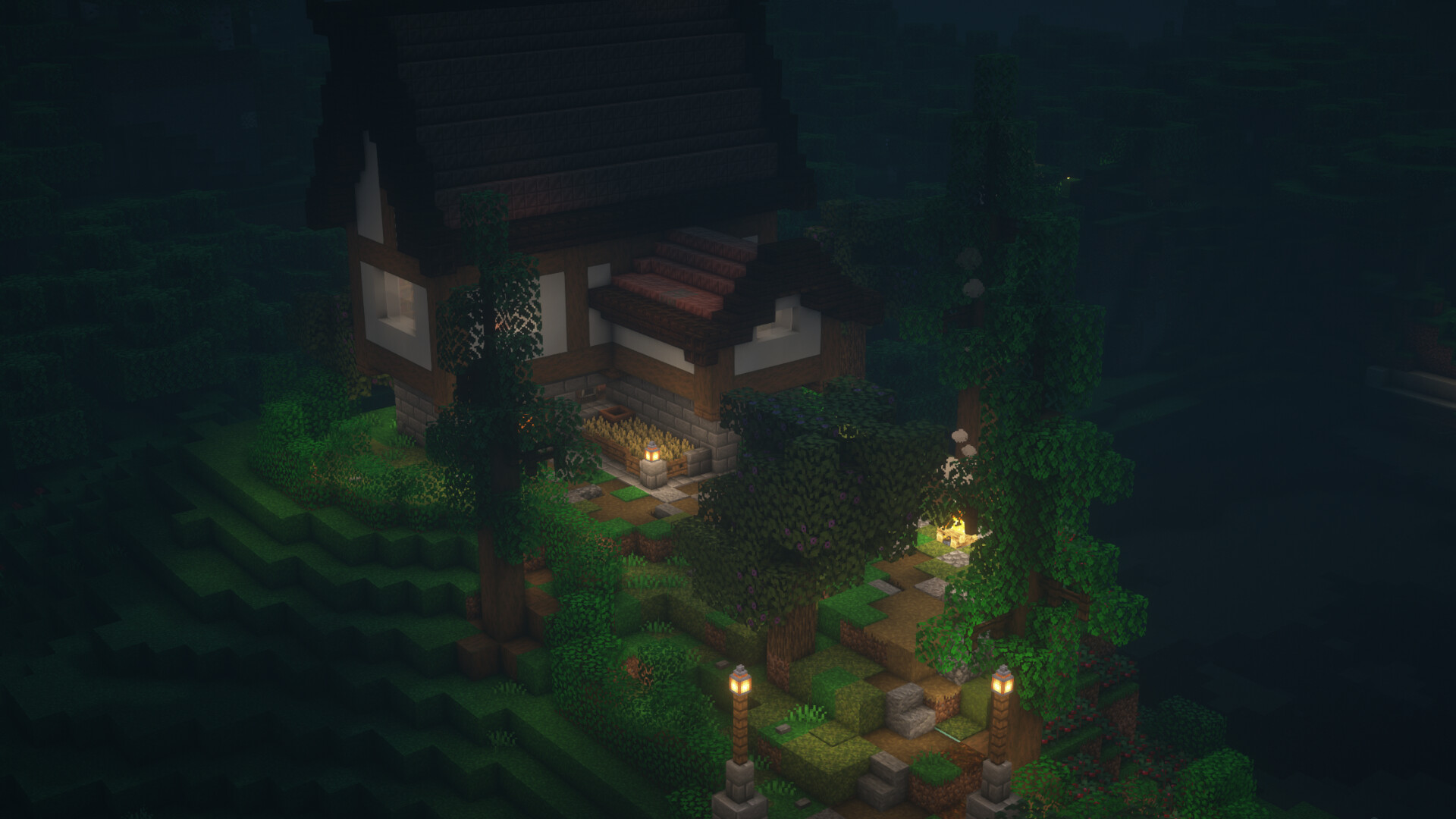 Copper roofed house -Fondue#0001 Minecraft Map