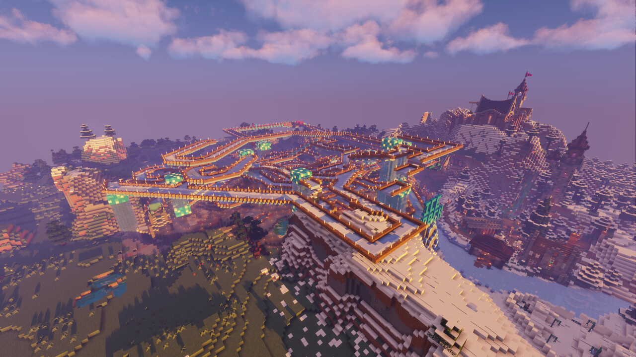 OverVille: The Further Lands - Survival 1.16.4 map Minecraft Map