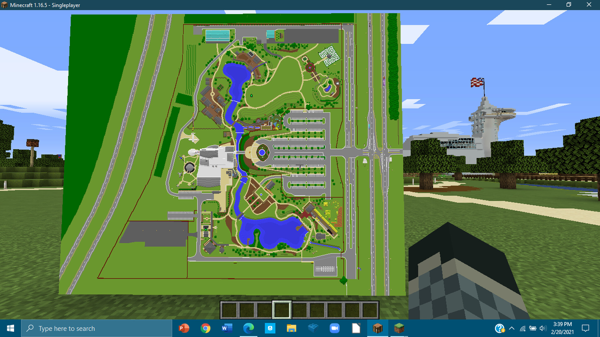 Discovery Park of America Minecraft Map