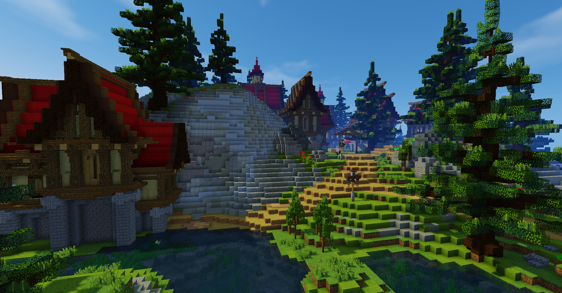 Red Island Spawn Minecraft Map