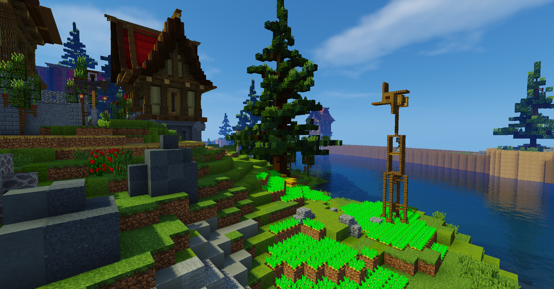 Red Island Spawn Minecraft Map