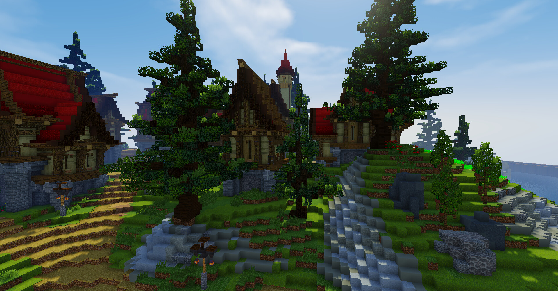 Red Island Spawn Minecraft Map