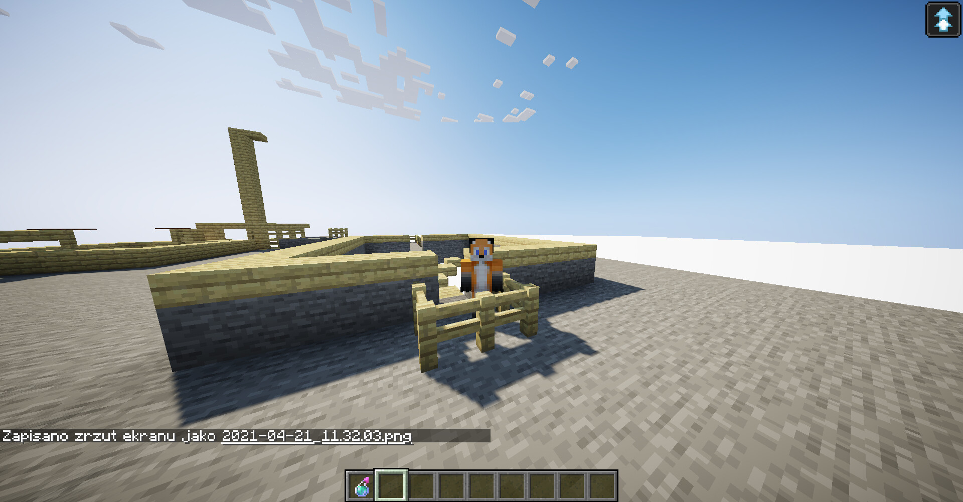 Simple parkour Minecraft Map