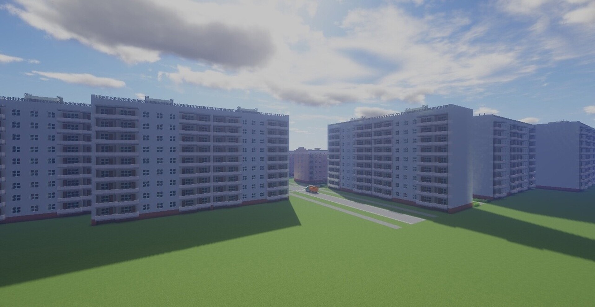 Soviet City of the USSR 1970 Minecraft Map