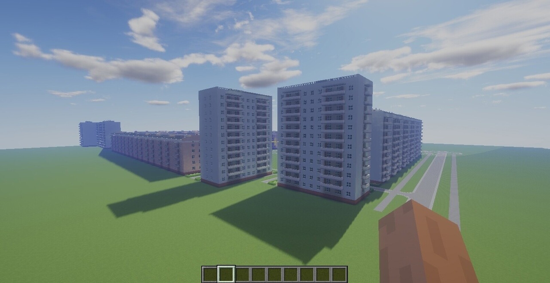 Soviet City of the USSR 1970 Minecraft Map
