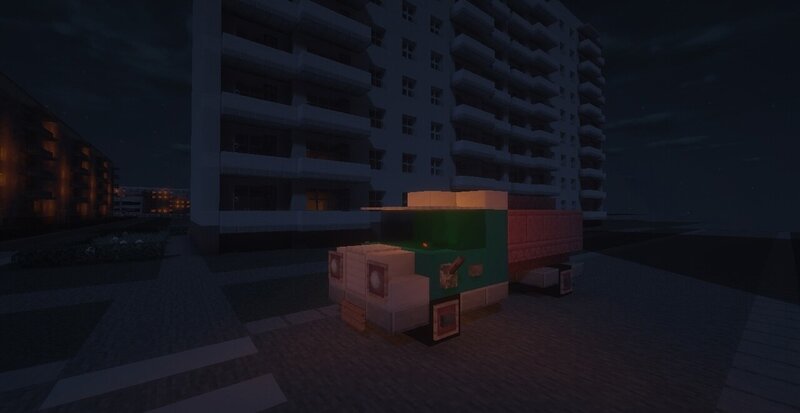 Soviet City of the USSR 1970 Minecraft Map