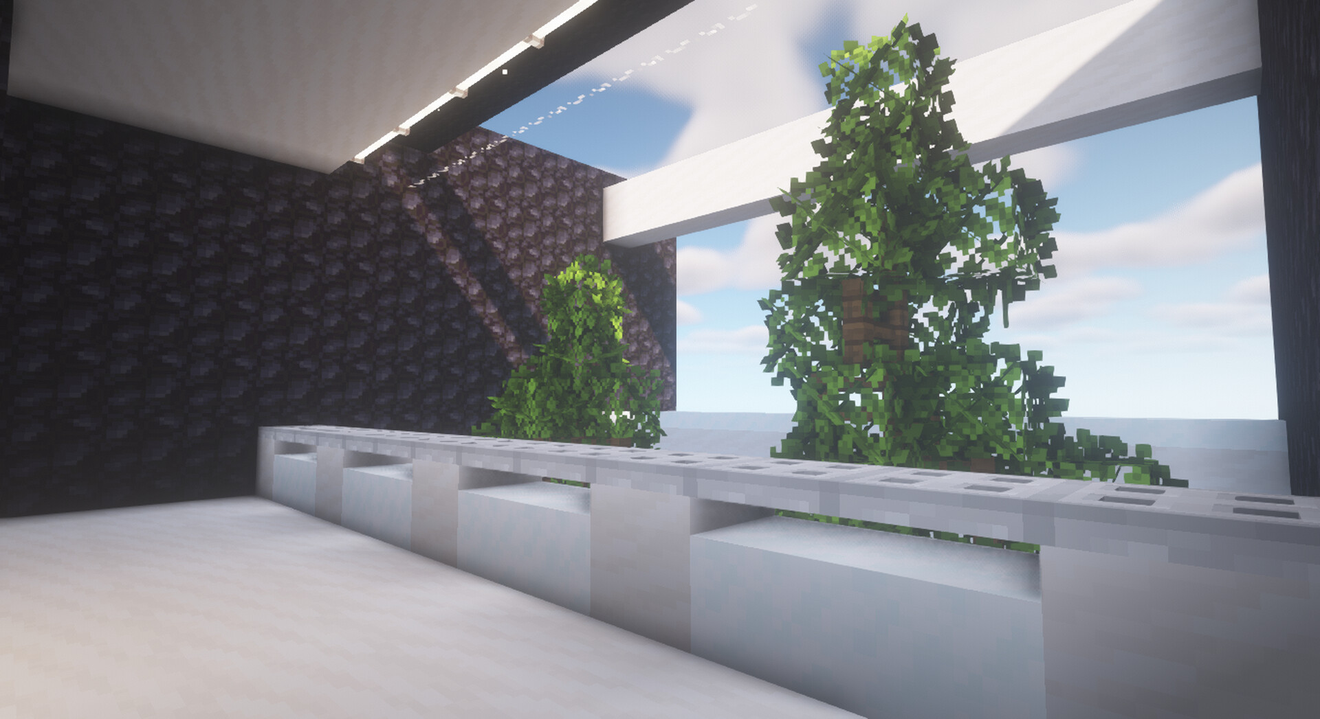 Modern Beach House Minecraft Map