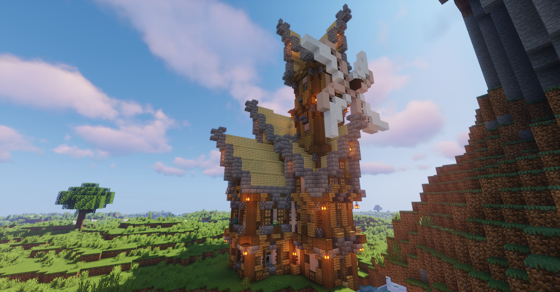 Elvish Architecture Minecraft Map