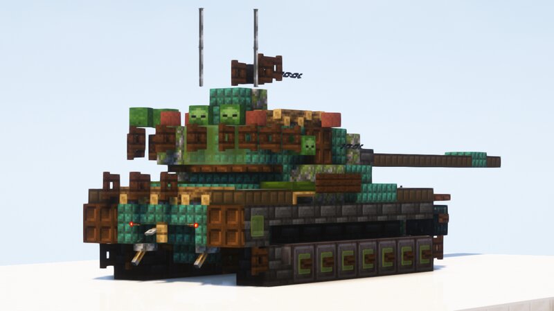 M103 Heavy Tank (v1) - 1.5:1 Scale Minecraft Map