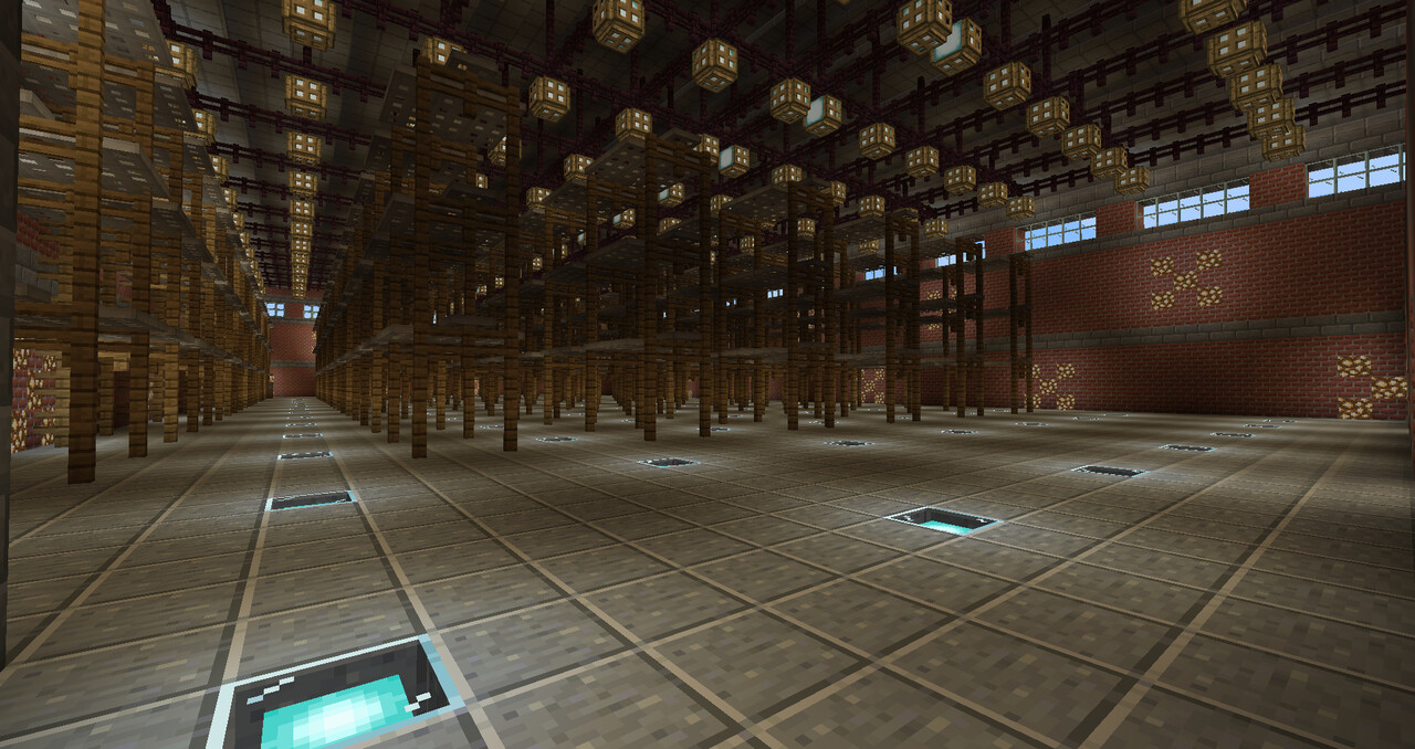 Warehouse for harbour Minecraft Map