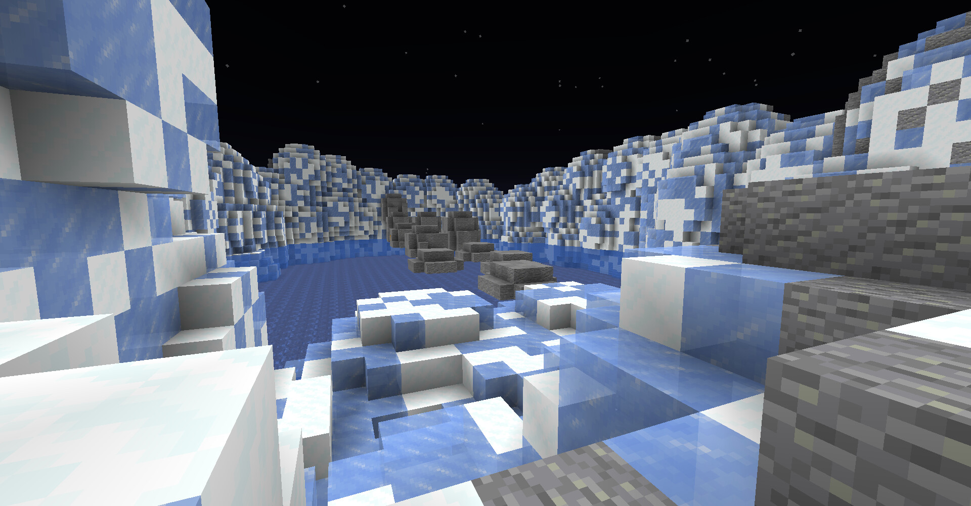 Ice Parkour Minecraft Map