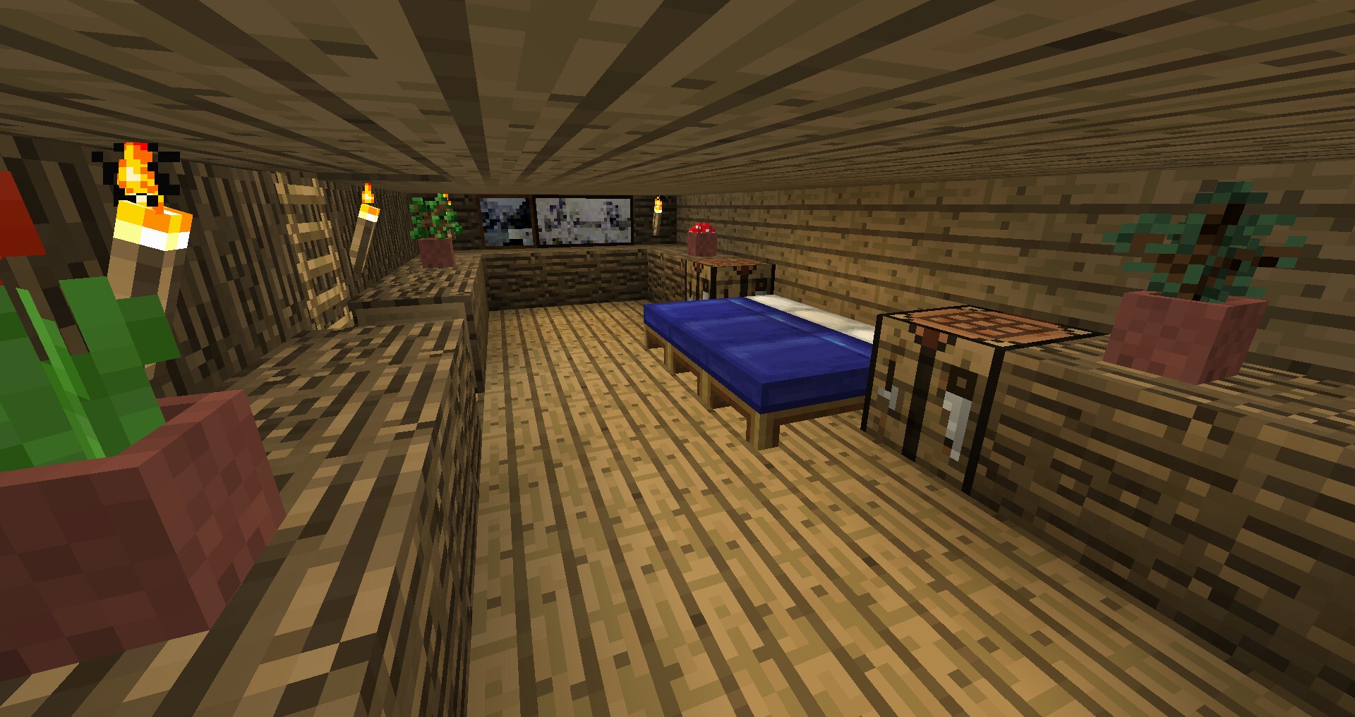 Lean-to Shelter Minecraft Map