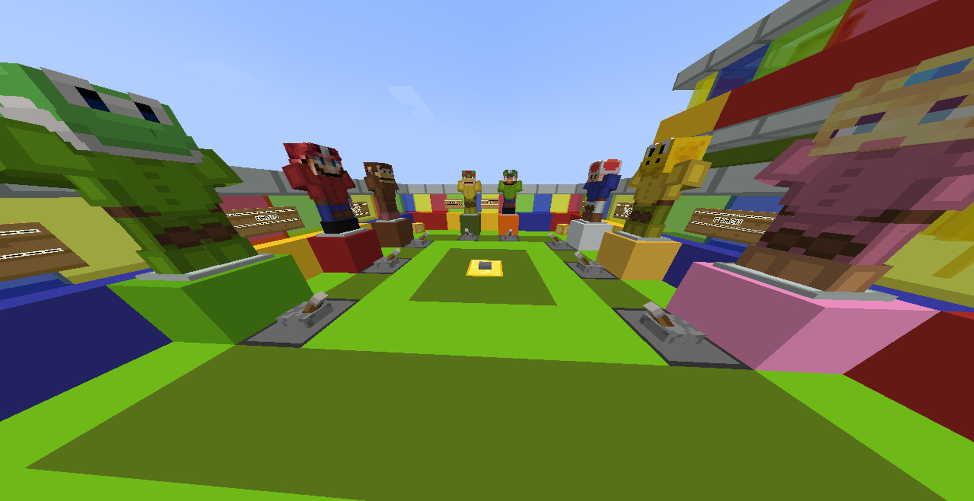 MARIO KART (Minecraft) Minecraft Map
