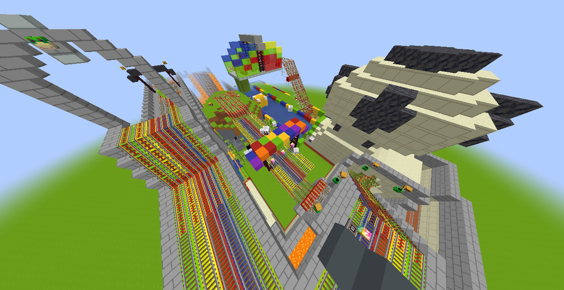 MARIO KART (Minecraft) Minecraft Map