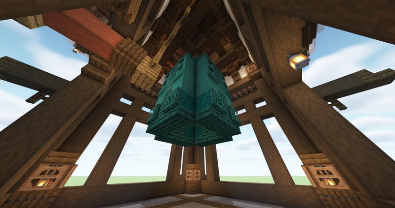 Japanese Bell Tower Minecraft Map