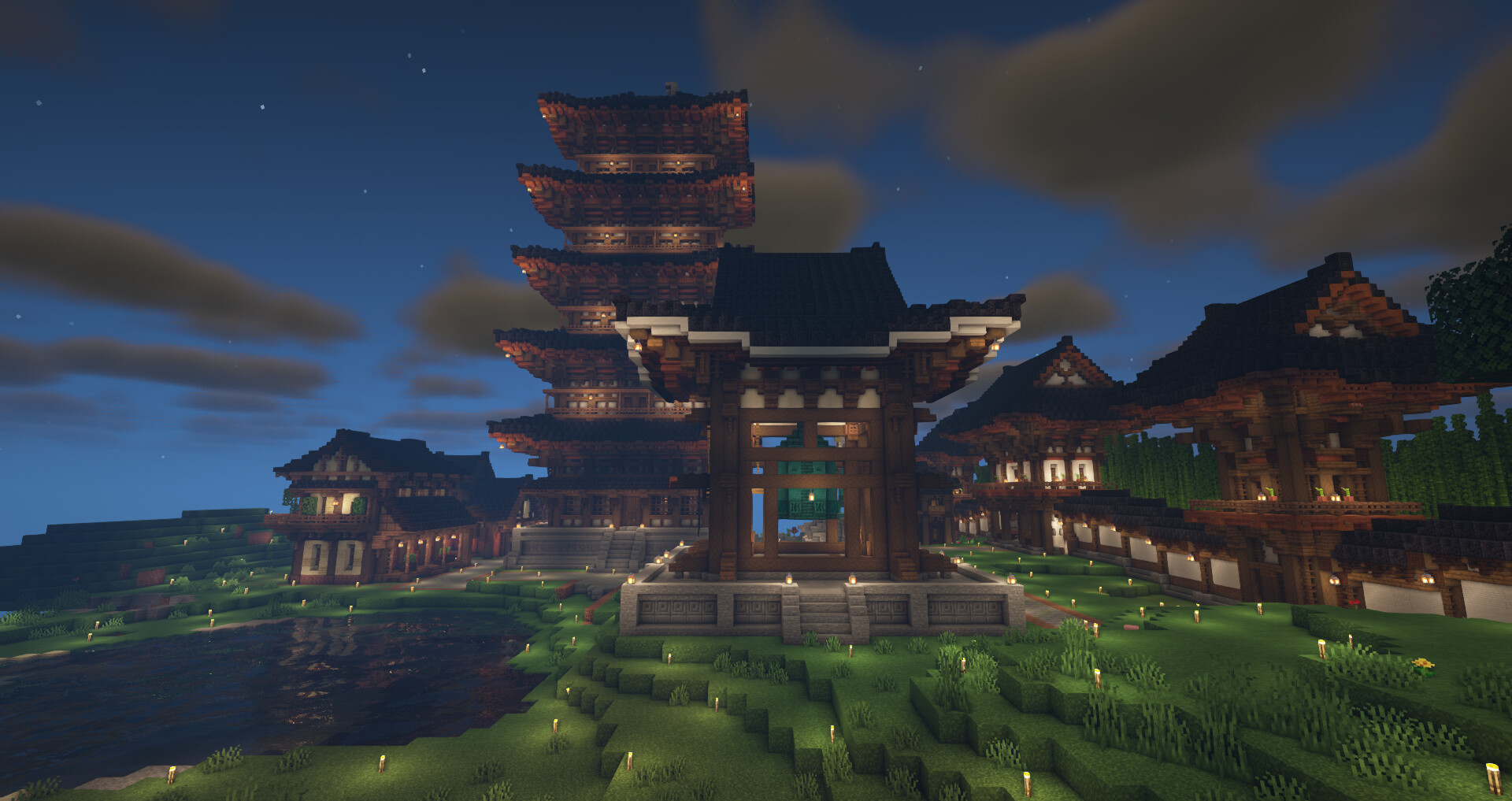 Japanese Bell Tower Minecraft Map