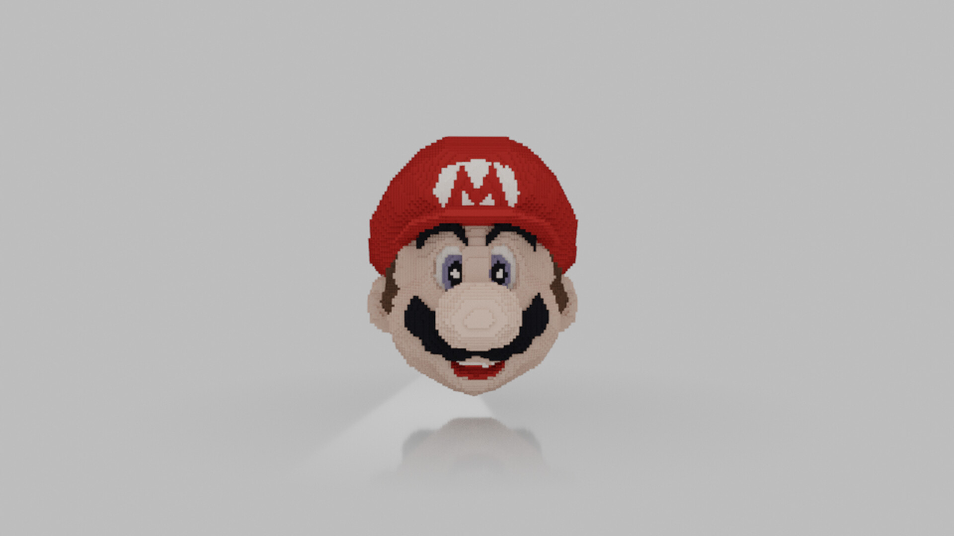 Super Mario Head Minecraft Map